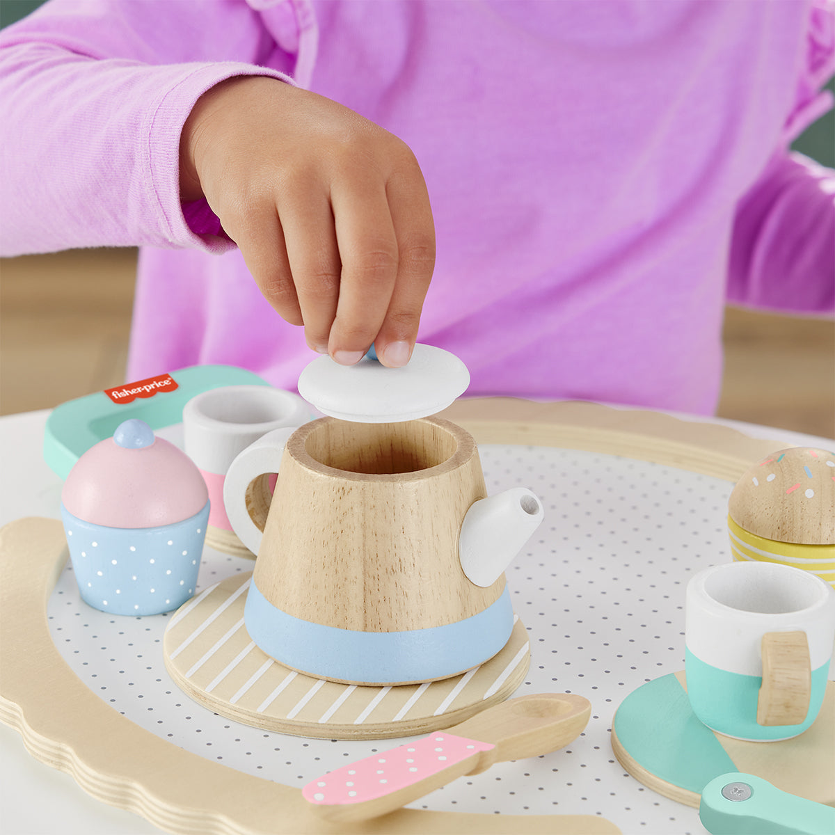 Fisher-Price Wooden Tea Set – Shop Mattel Australia