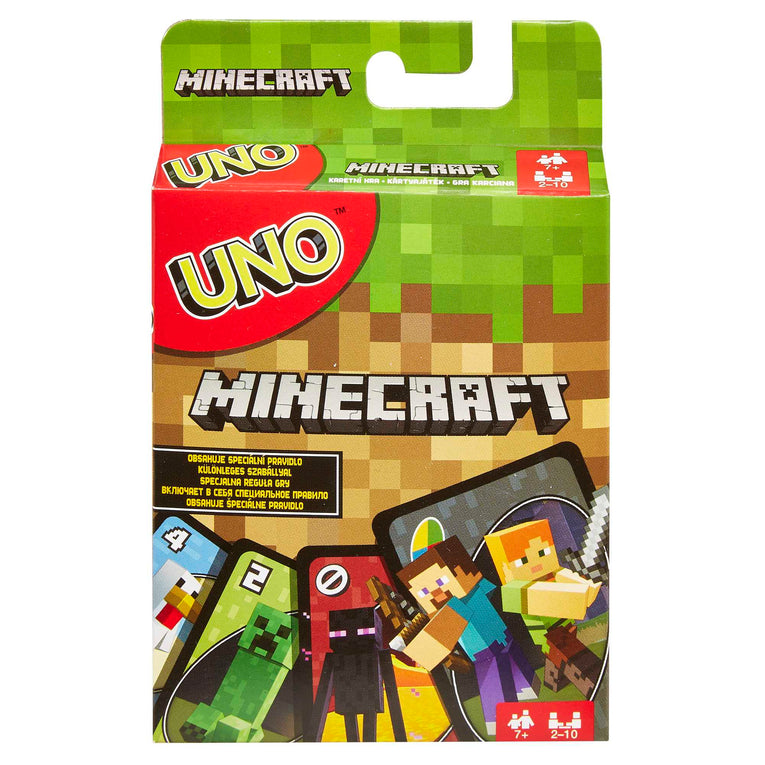 UNO Minecraft – Shop Mattel Australia