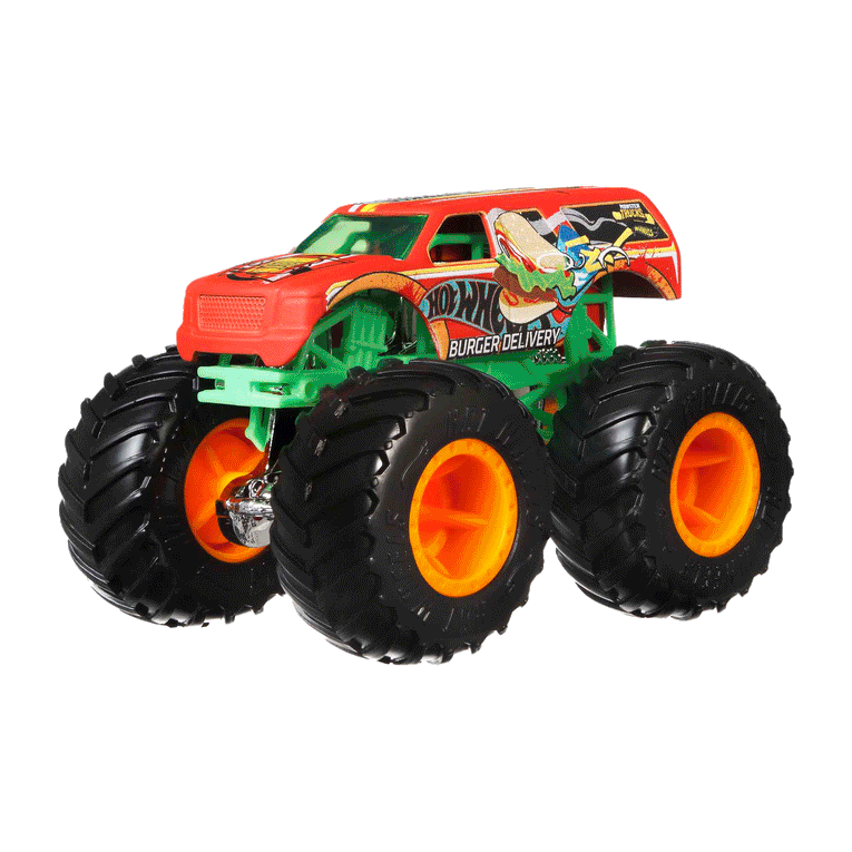 HOT WHEELS Monster Trucks 4-Pack - Assorted* – Shop Mattel Australia