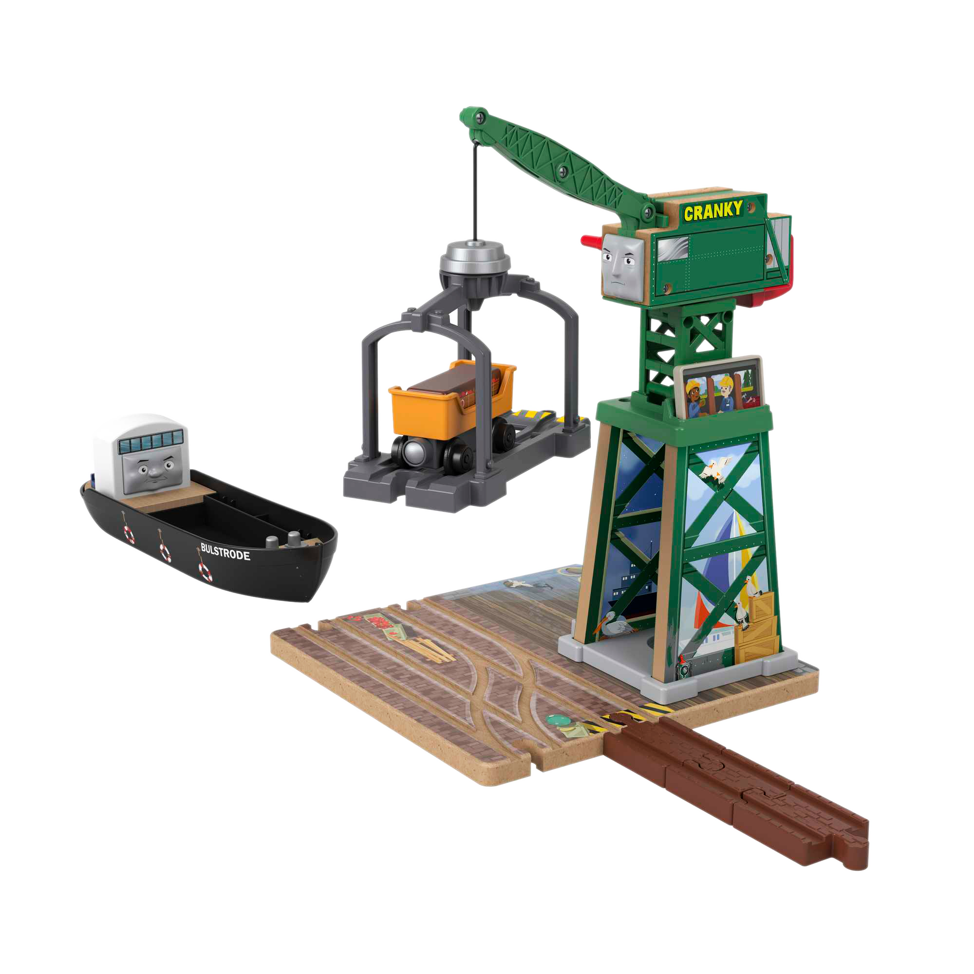 Fisher-Price Thomas & Friends Wooden Railway Brendam Docks – Shop ...